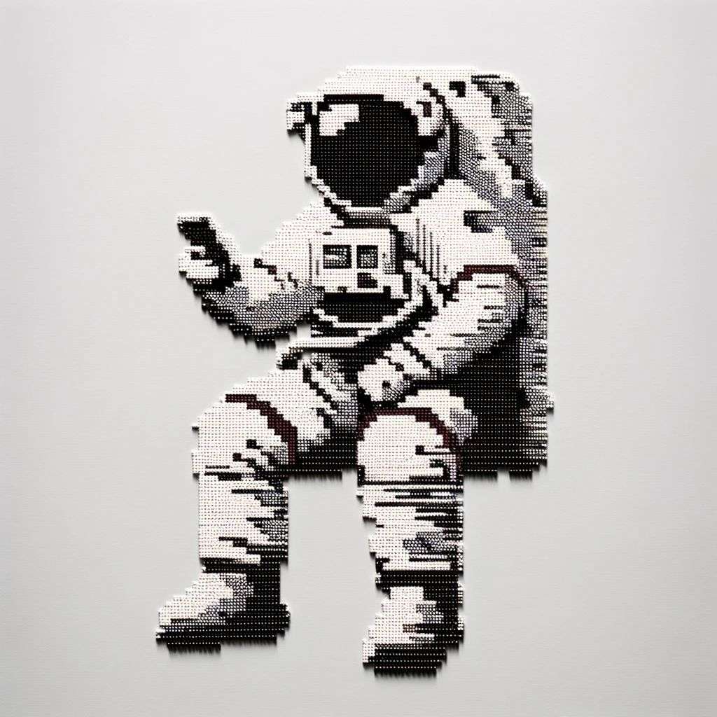 Generrated: "Subject, ASCII art", generated with DALL·E 3