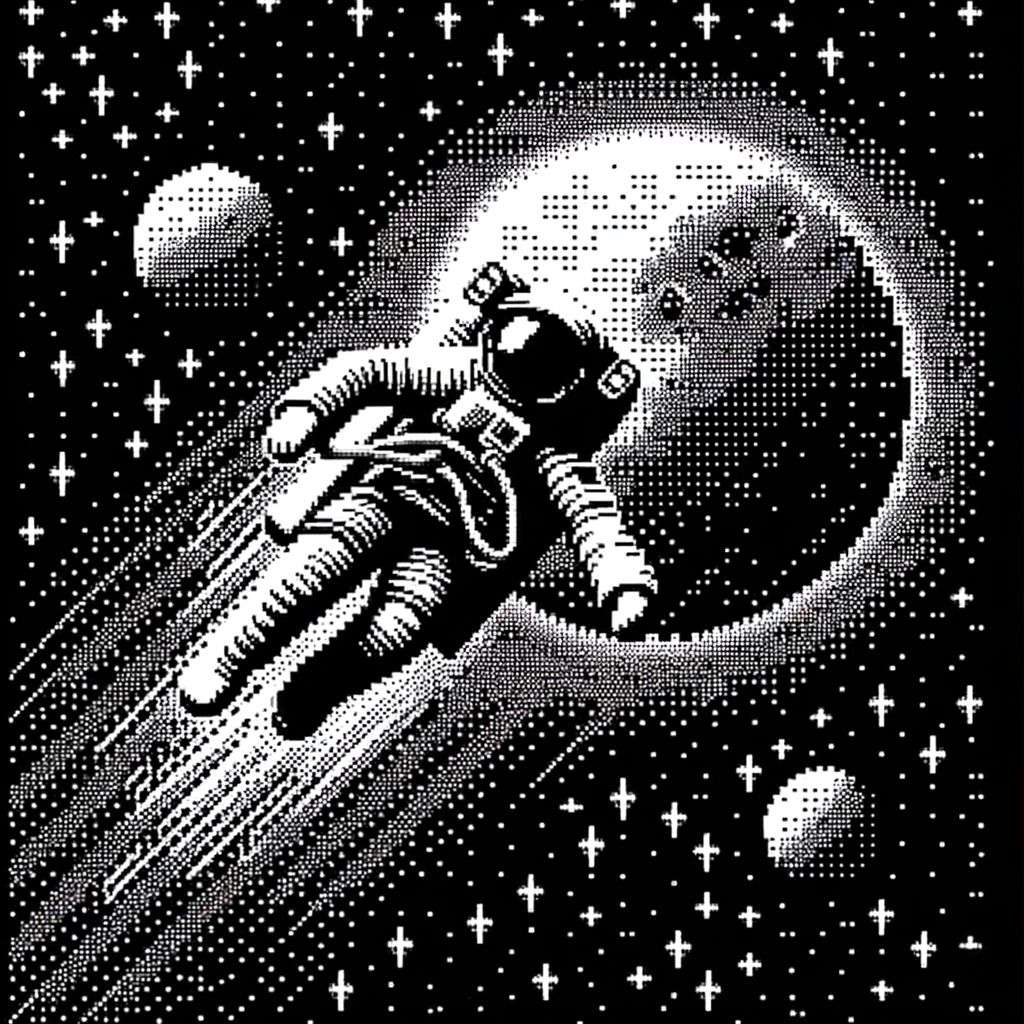 Generrated: "Subject, ASCII art", generated with DALL·E 3